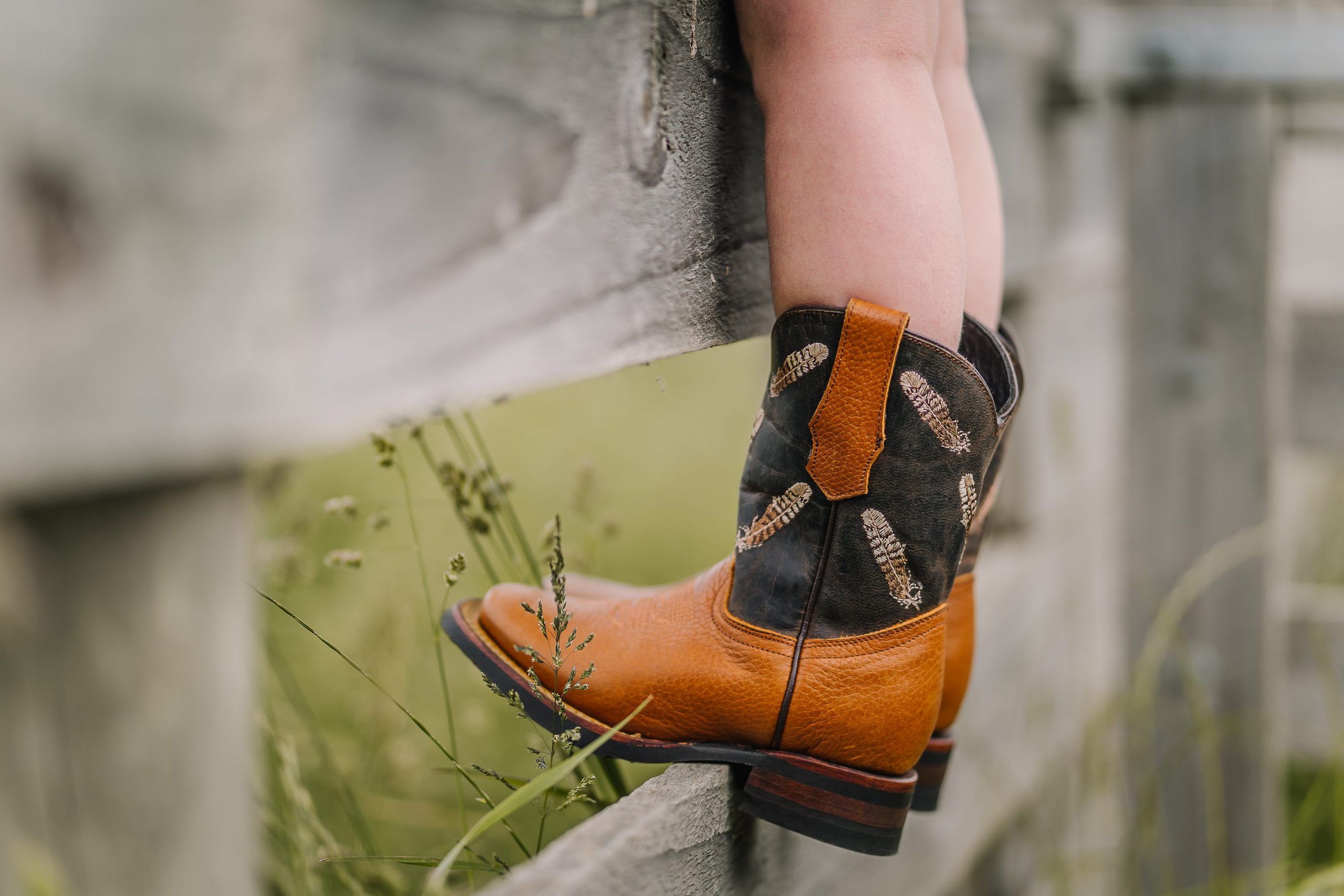 Children's Kookaburra Feather Boots – Kader Boot Co